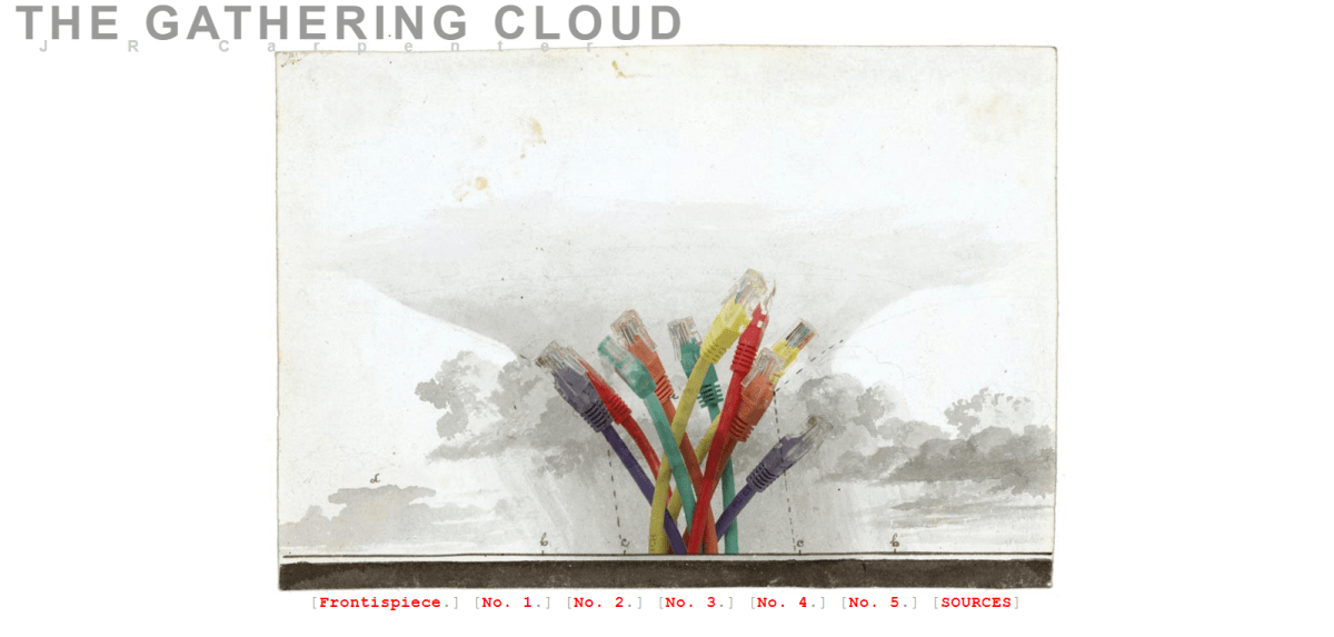 J.R. Carpenter’s ‘The Gathering Cloud’ | Cultural Studies Leuven